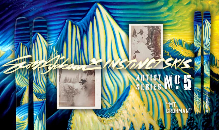 Scott Dickson - Artist Series - Instinct Skis